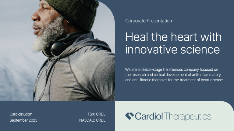 Events & Presentations - Cardiol Therapeutics