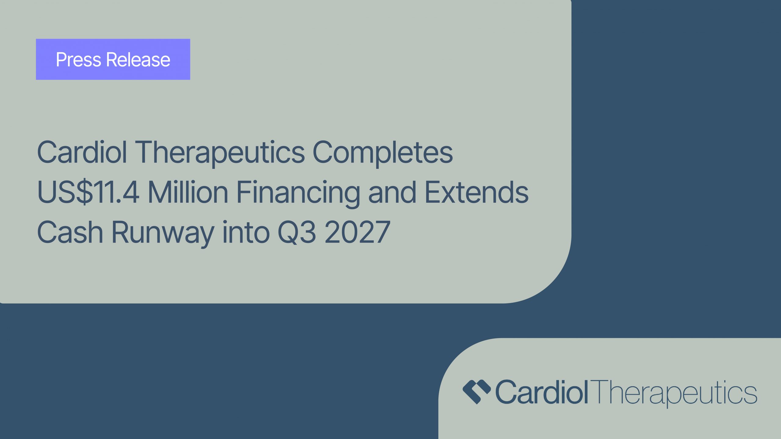 Cardiol Therapeutics Completes US$11.4 Million Financing and Extends ...